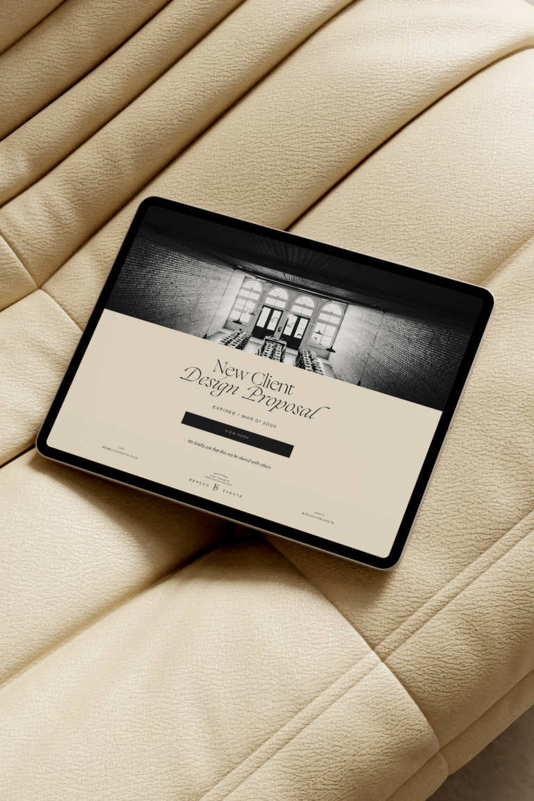 Benevo Events - duendedesignco.com